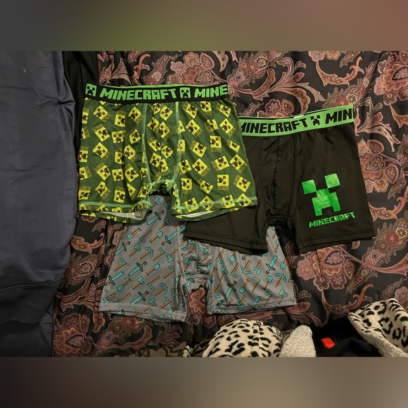 Target | Accessories | Minecraft Boys Boxers 3pk | Poshmark